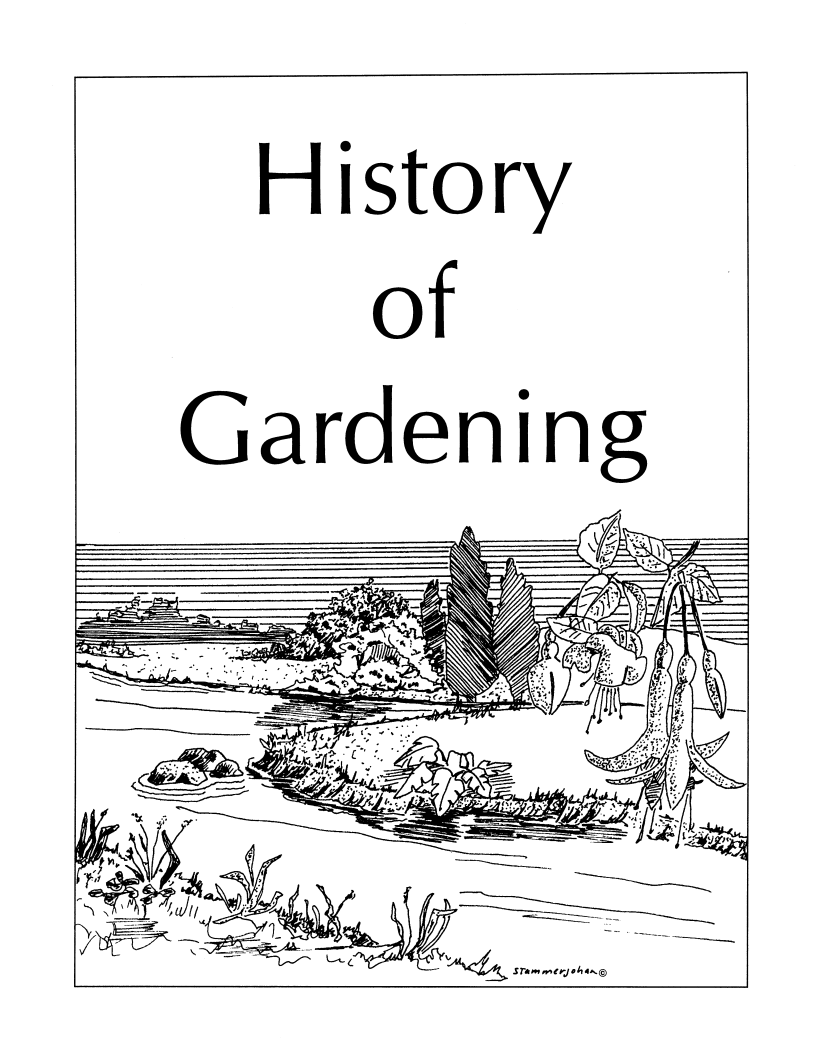 New Release: History of Gardening – SonLight Education Ministry