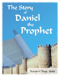 New Release: The Story of Daniel the Prophet – SonLight Education Ministry